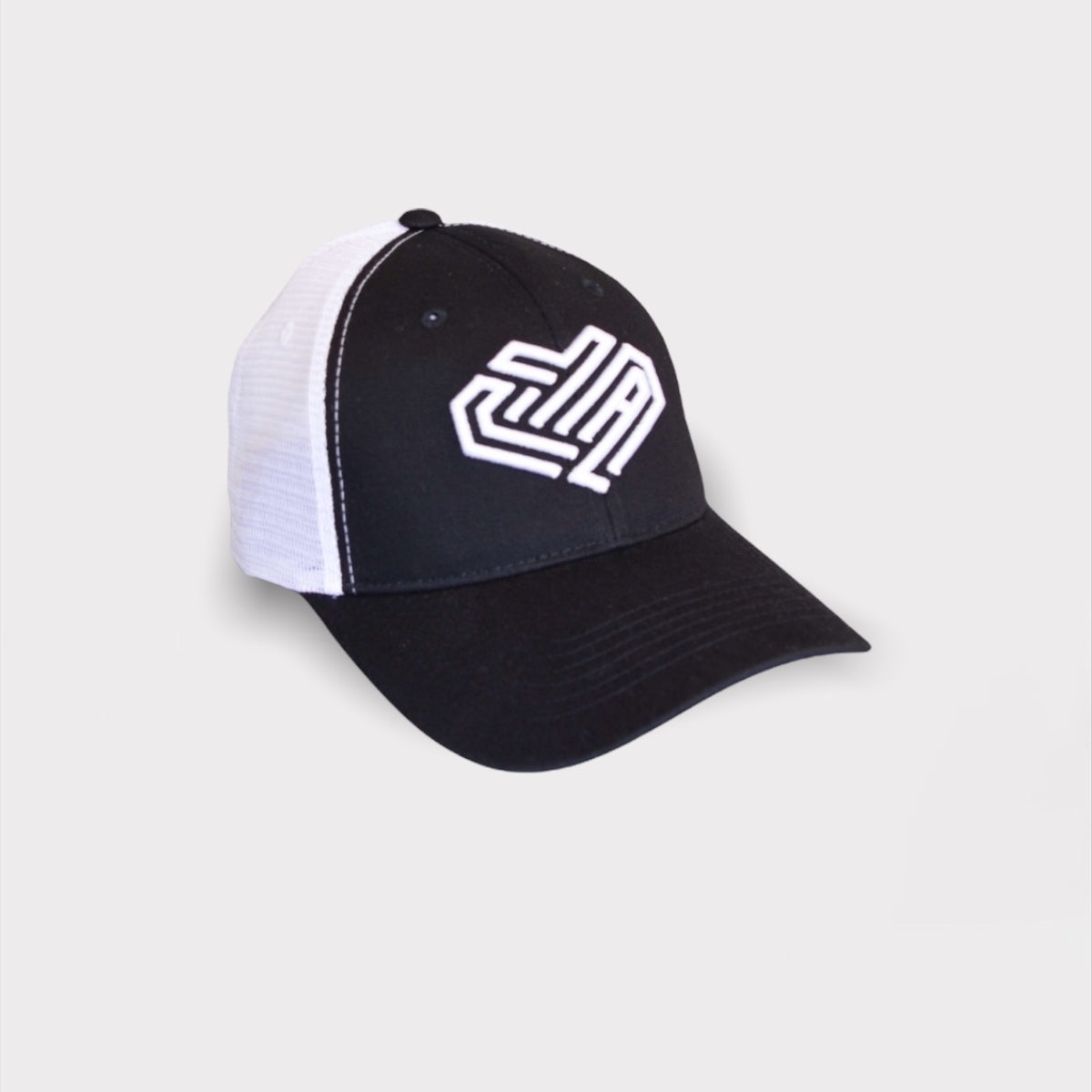 B&W Mesh Cap - Black - Unisex | LYA – loveyouall