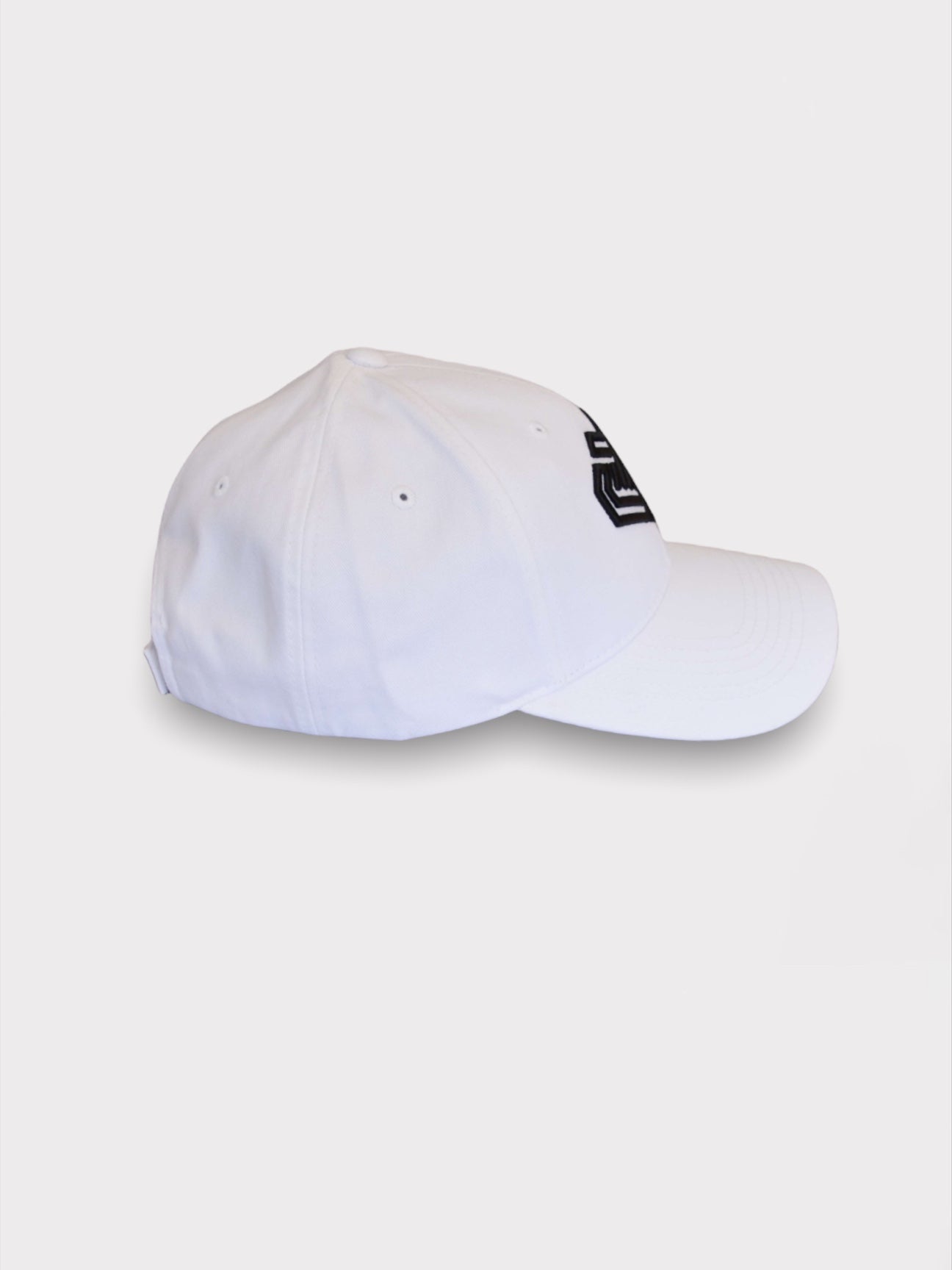 Black Pop Cap - White - Unisex | LYA – loveyouall