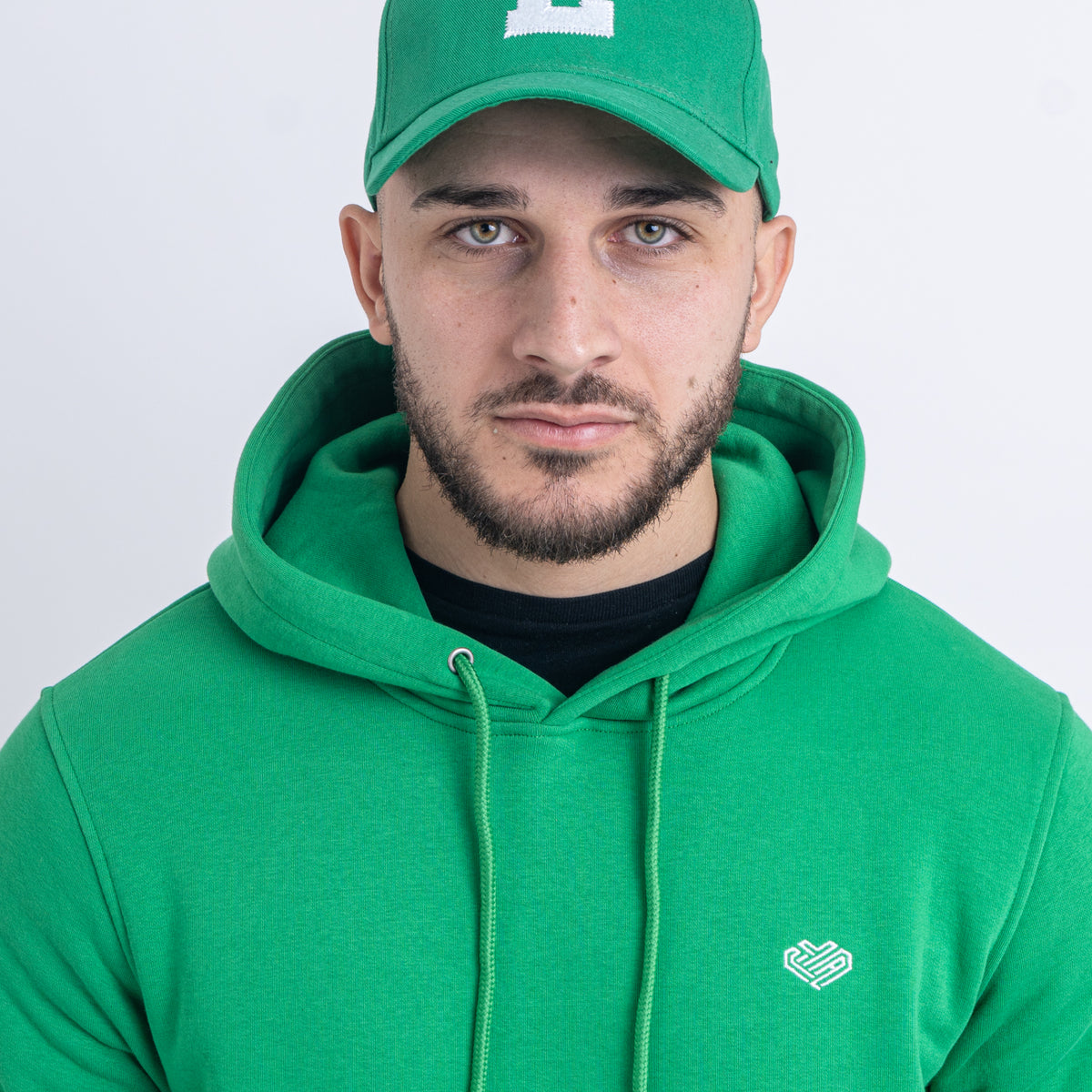 Bright Green Cap | Adjustable Cotton Twill Hat – loveyouall